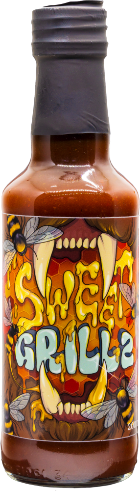 Sweet Grillz – sladká BBQ chilli omáčka s třtinovou melasou